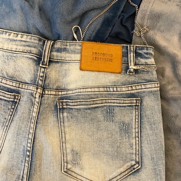 profound asthetic | Shorts | Mens Destroyed Jean Shorts | Poshmark